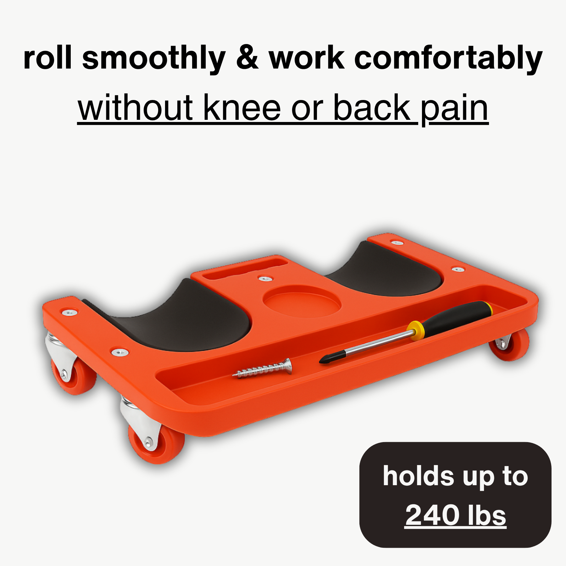 Gleers - Rolling Knee Pad